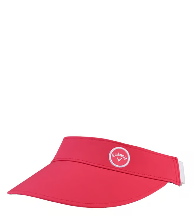 Callaway Golf Hot Pink Logo Endeavor Adjustable Visor - Golf Mart India