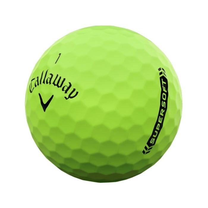 Callaway Supersoft Golf Balls - Green - Golf Mart India