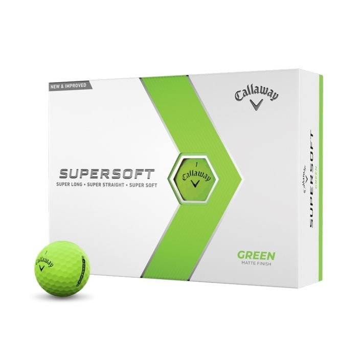 Callaway Supersoft Golf Balls - Green - Golf Mart India