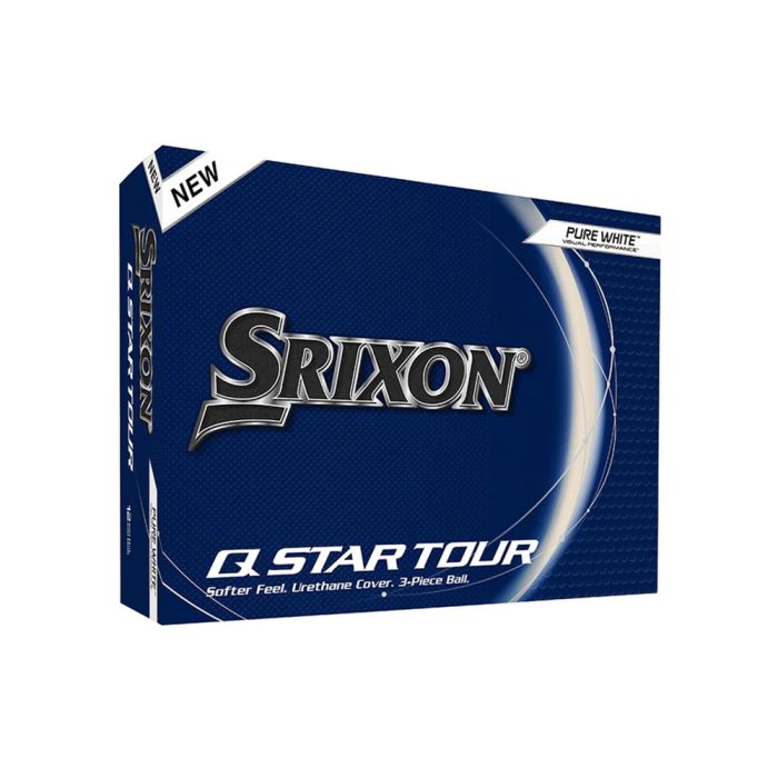 Srixon Q-Star Tour Golf Balls - White - Golf Mart India